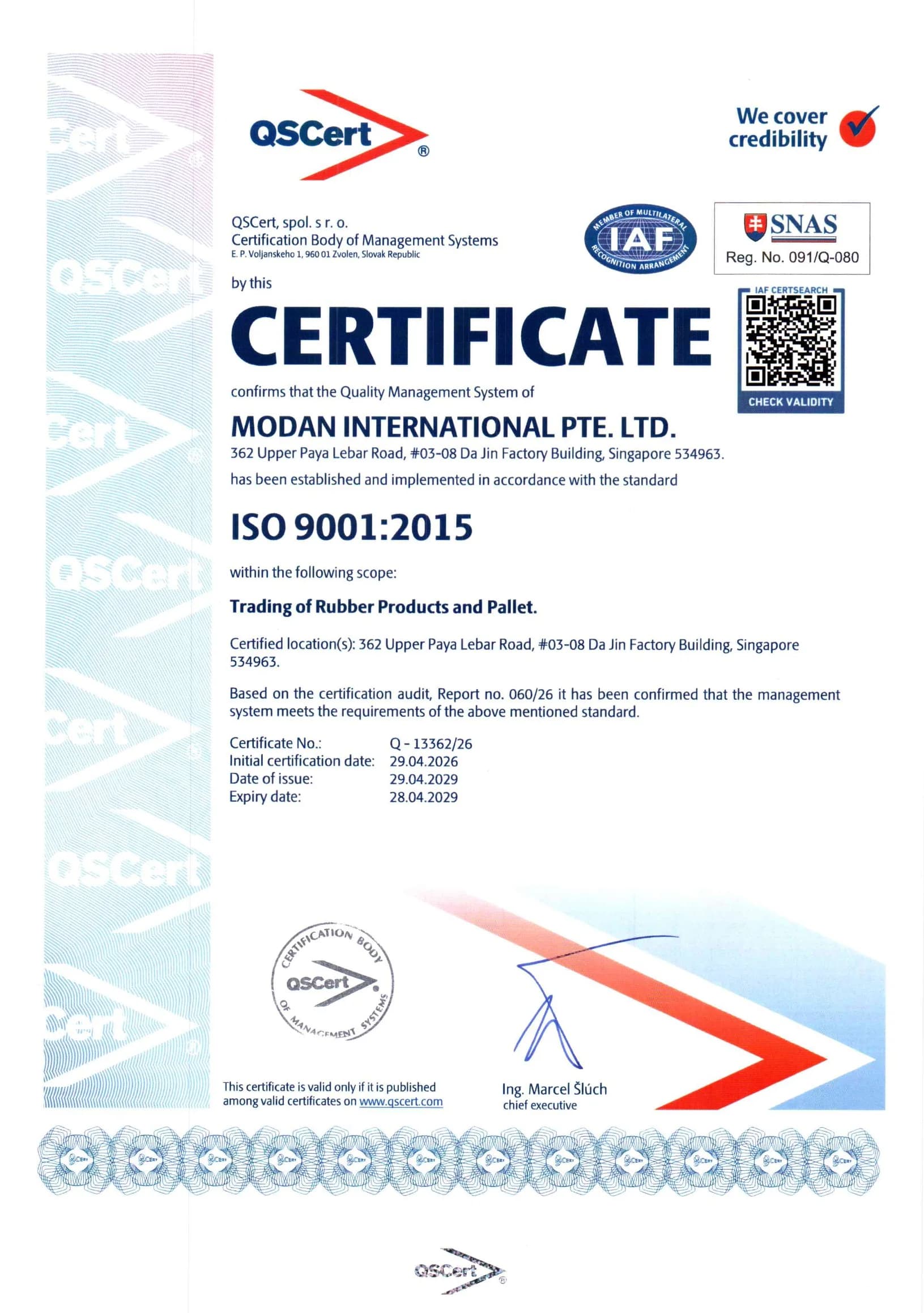 Modan International PTE.,Ltd